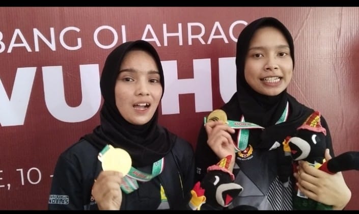 Kontingen Cabor Wushu Aceh Besar Raih Tiga Medali