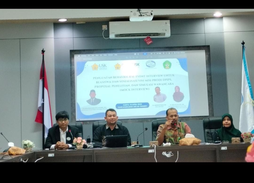 ISKI Aceh dan Prodi S2 KPI UIN Ar-Raniry Gelar Seminar Persiapan Wawancara Beasiswa LPDP